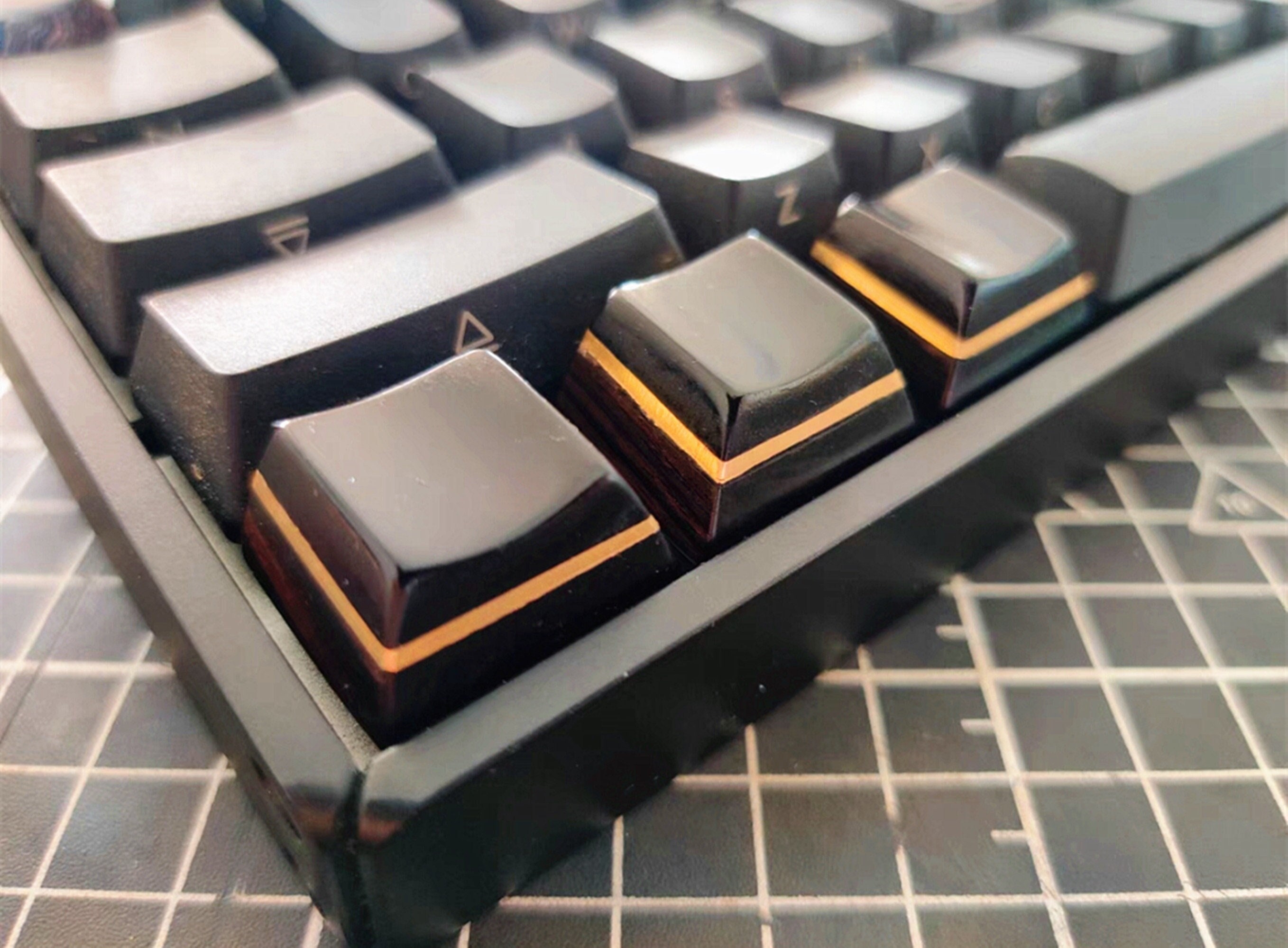 Ebony Wood Keycaps - Etsy