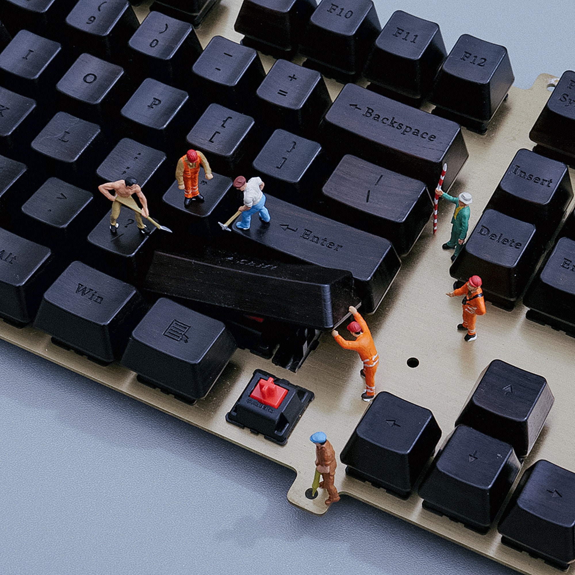 Custom Made Keycap Engrave Characters Pattern Design Pure | Etsy