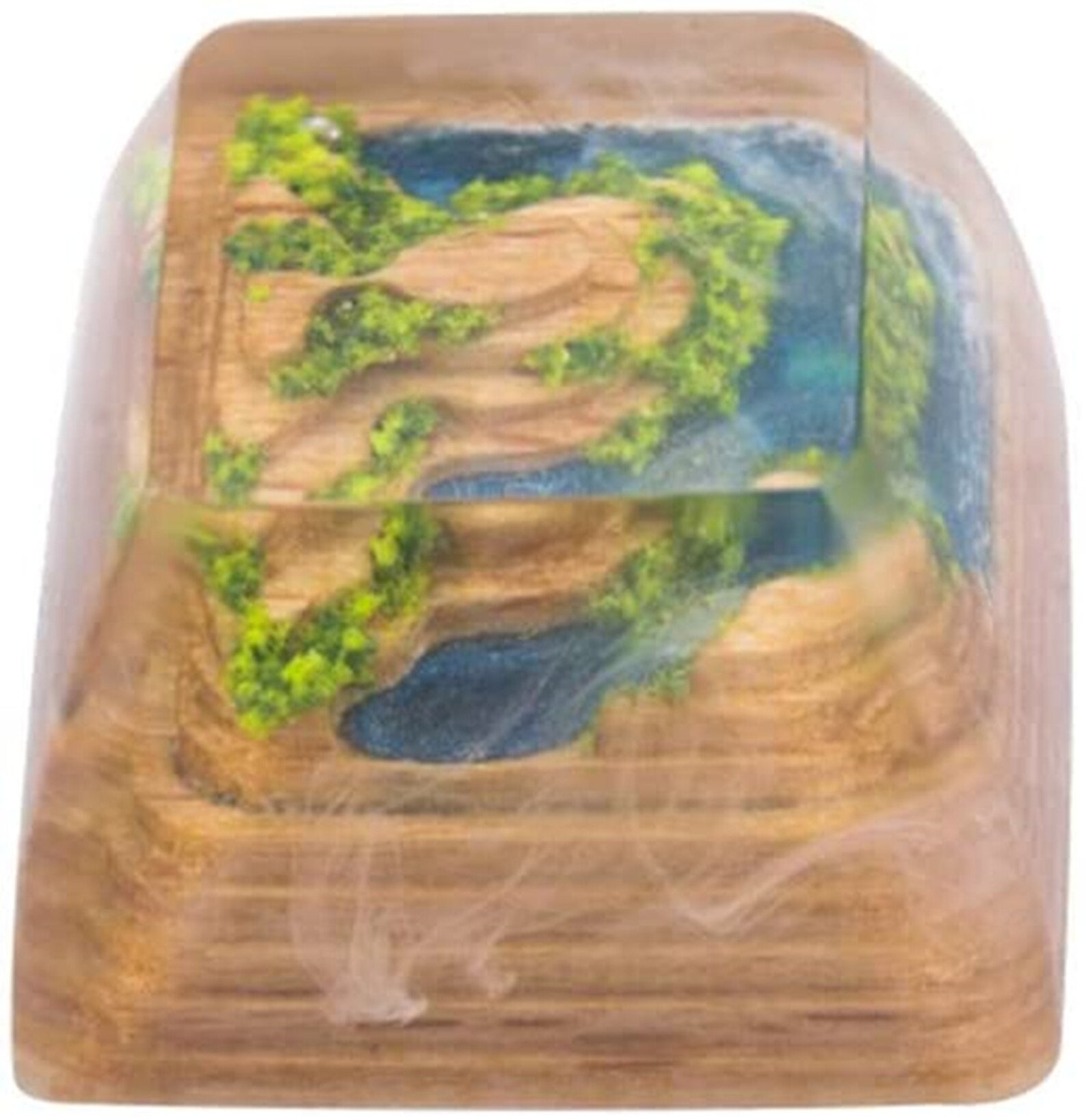 Handmade SA Profile Backlit Key Cap Hidden Fairyland Wood & | Etsy