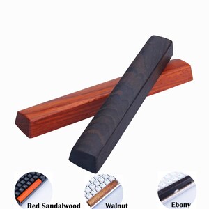 Wooden Spacebar Artisan Keycap Engraved Vines Walnut Wood 6u/6.25u/6.5u ...