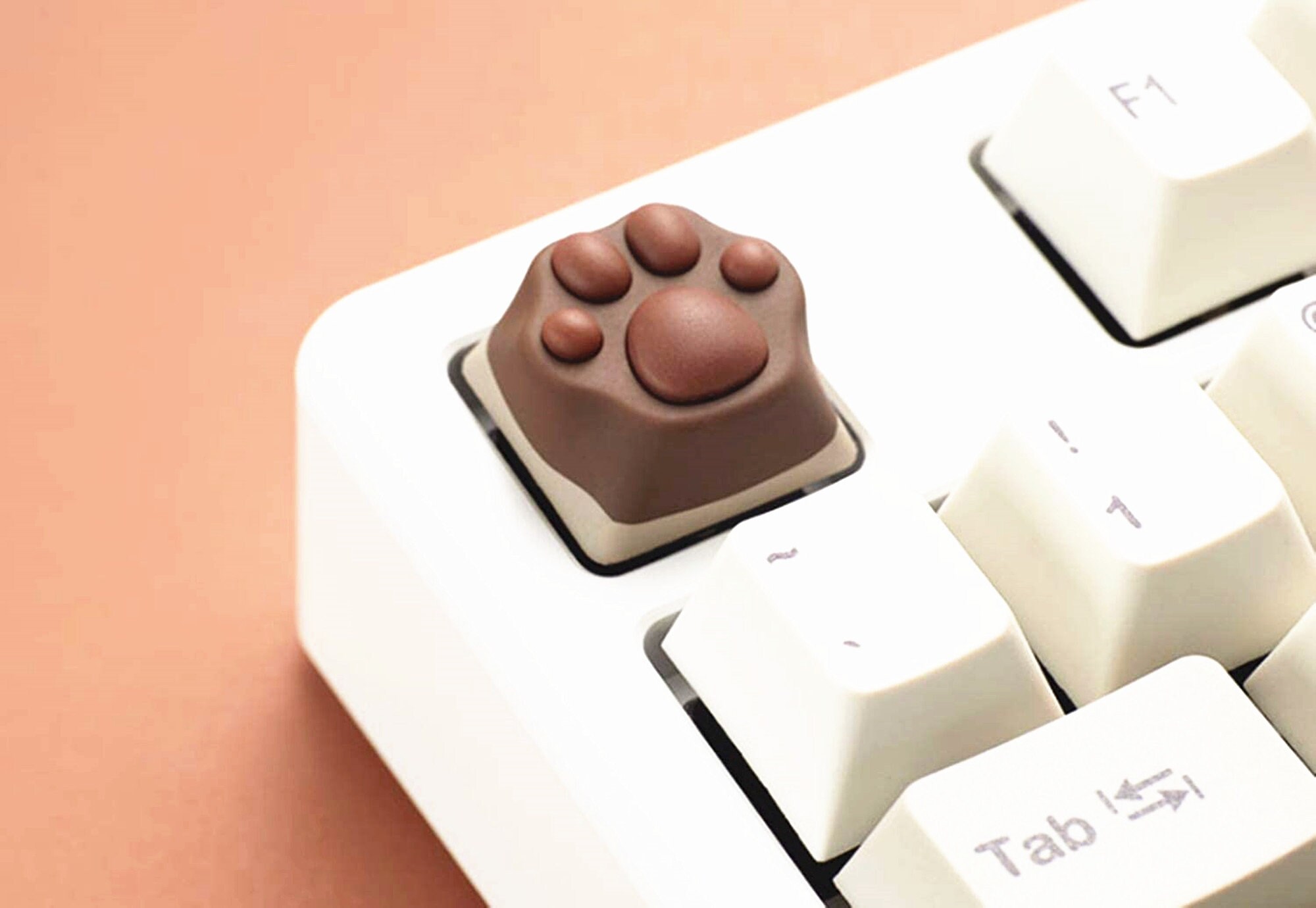 Novelty Keycaps Cat Claw Palm Cat Paw Artisan Keycap Silicone | Etsy