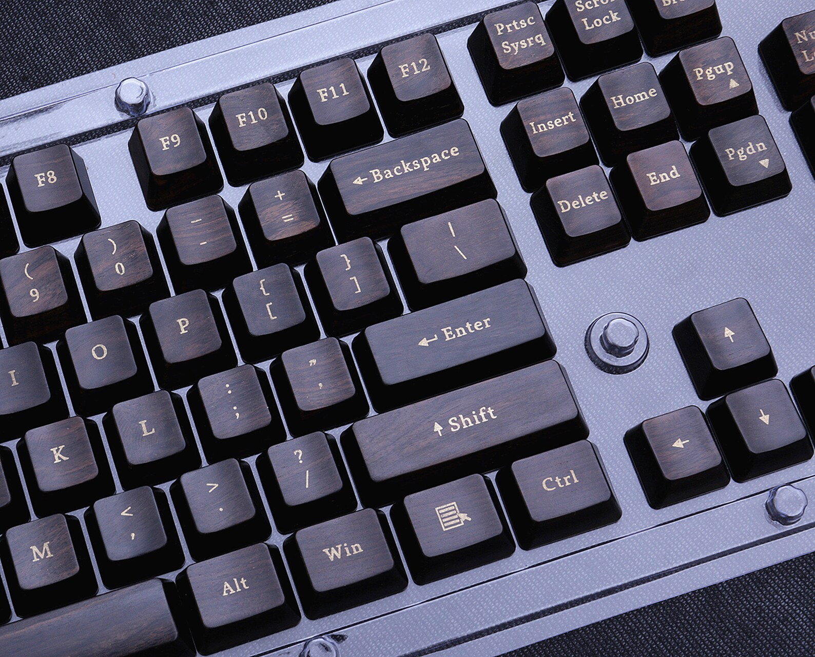 Pure Ebony Solid Wood Keycap Handmade Engraved Artisan Keycaps | Etsy