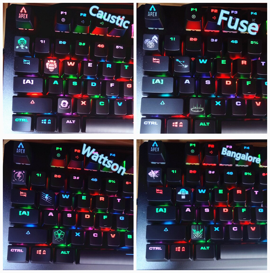 Apex Legends Backlit Custom Keycap Hero Ability Game Skill - Etsy