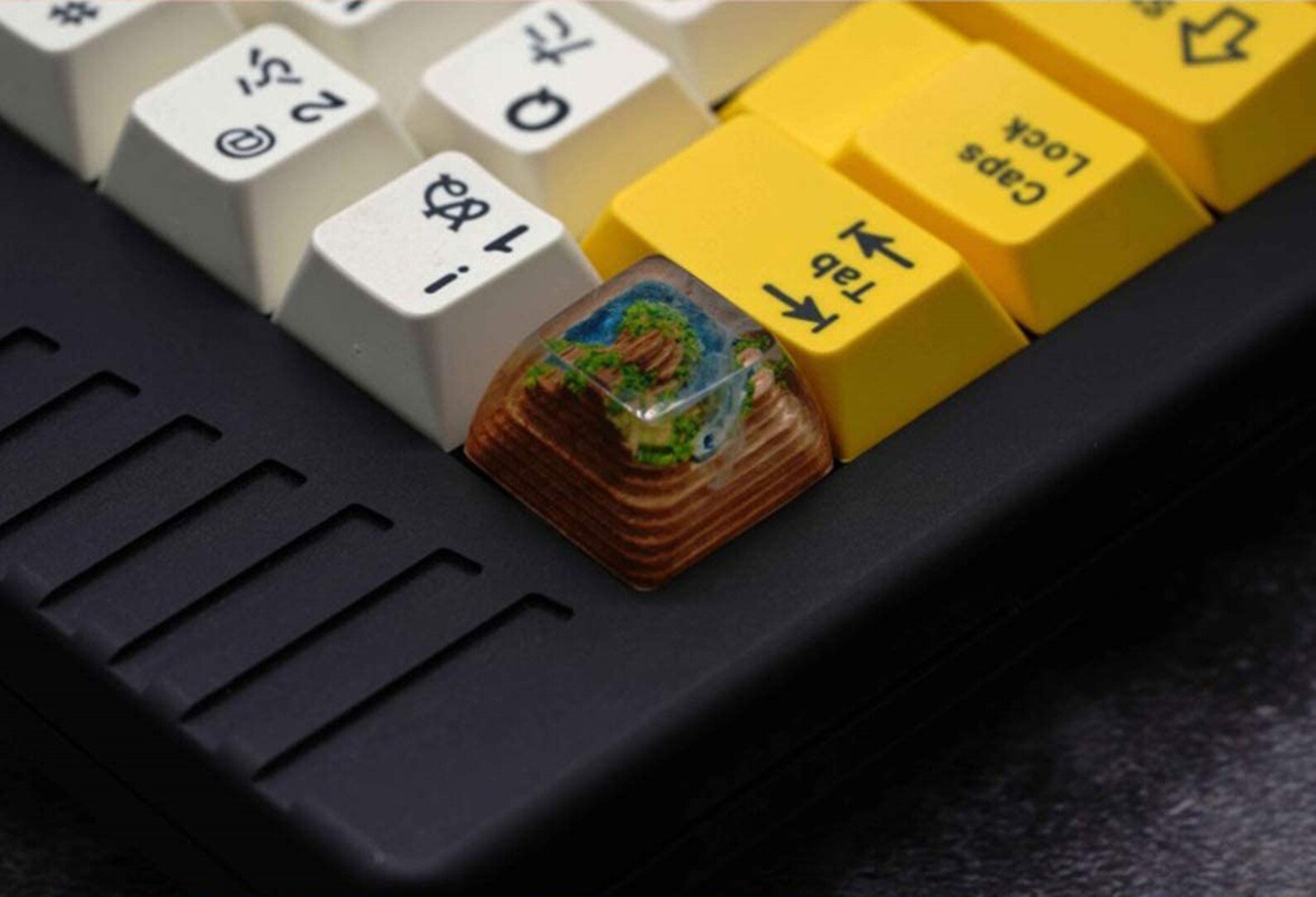 Handmade SA Profile Backlit Key Cap Hidden Fairyland Wood & | Etsy