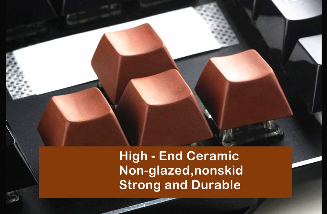 Pure Handmade Pottery/ceramics Artisan Keycaps 1U Arrow Keycap - Etsy