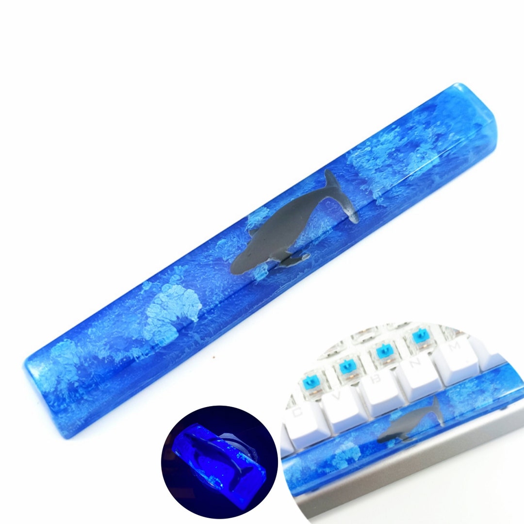 Whale Spacebar Keycap,custom Artisan Resin Keycaps,enter Backspace ...