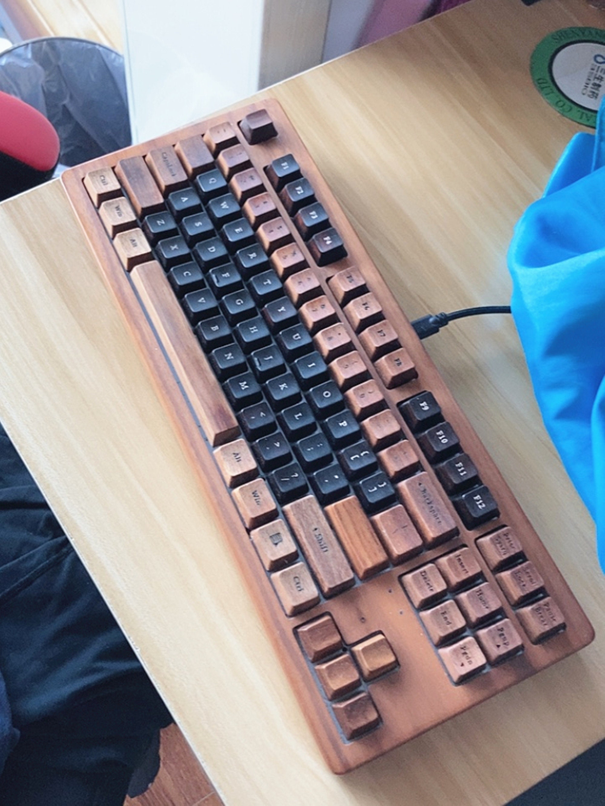 Pure Ebony Solid Wood Keycap Handmade Engraved Artisan Keycaps | Etsy