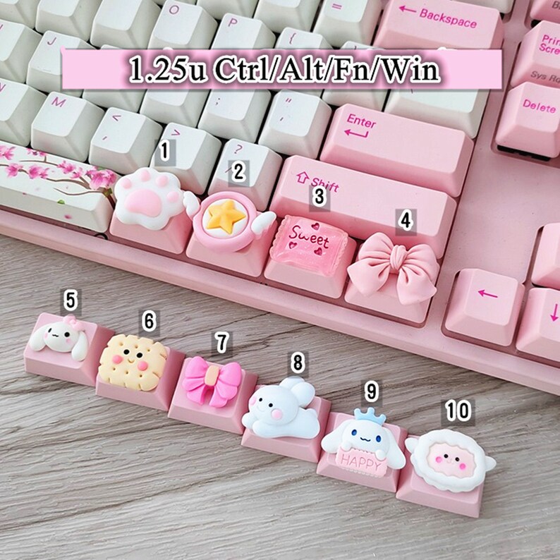 Novelty Artisan Keycapcustom Keycaps Enter/shift/num - Etsy