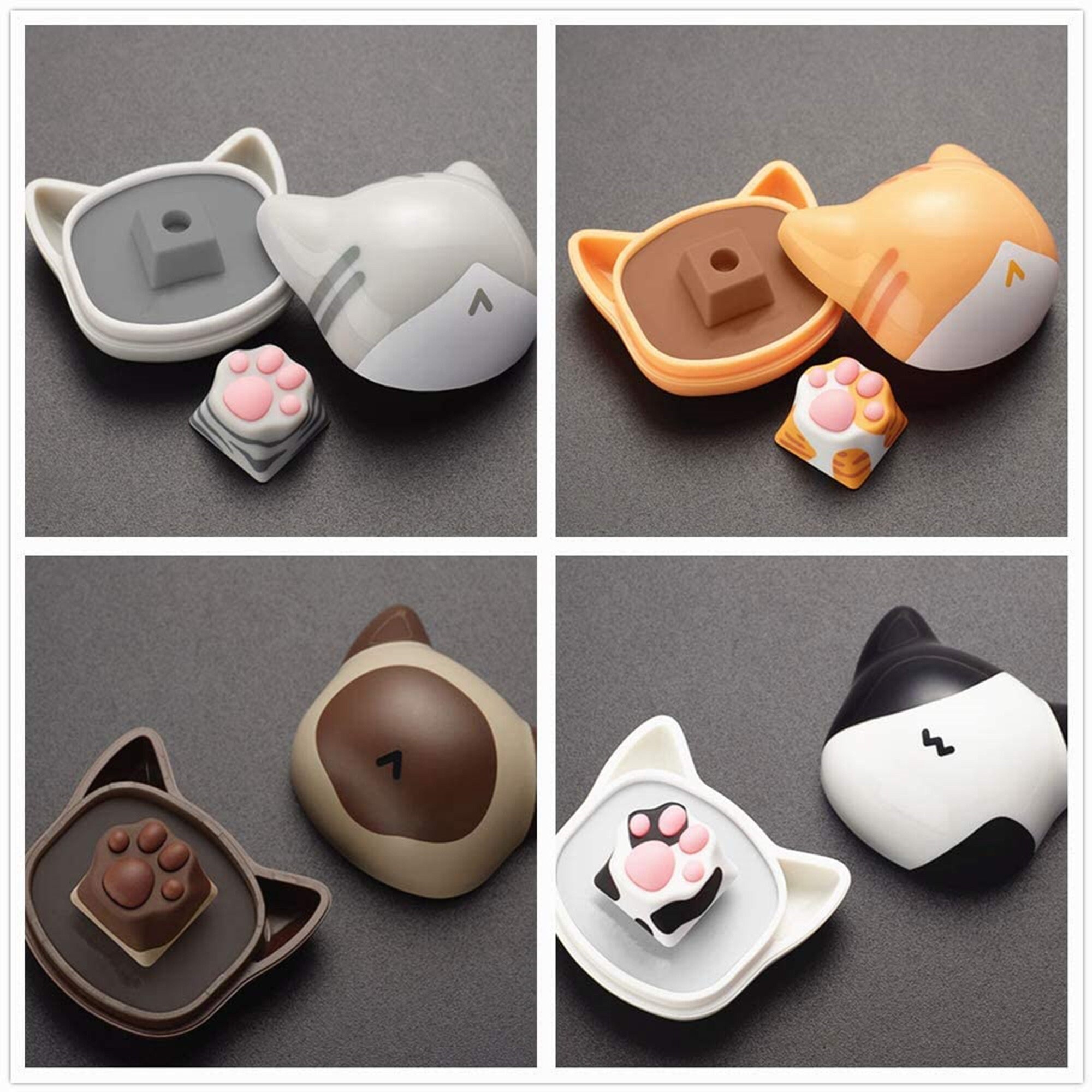 Novelty Keycaps Cat Claw Palm Cat Paw Artisan Keycap Silicone | Etsy