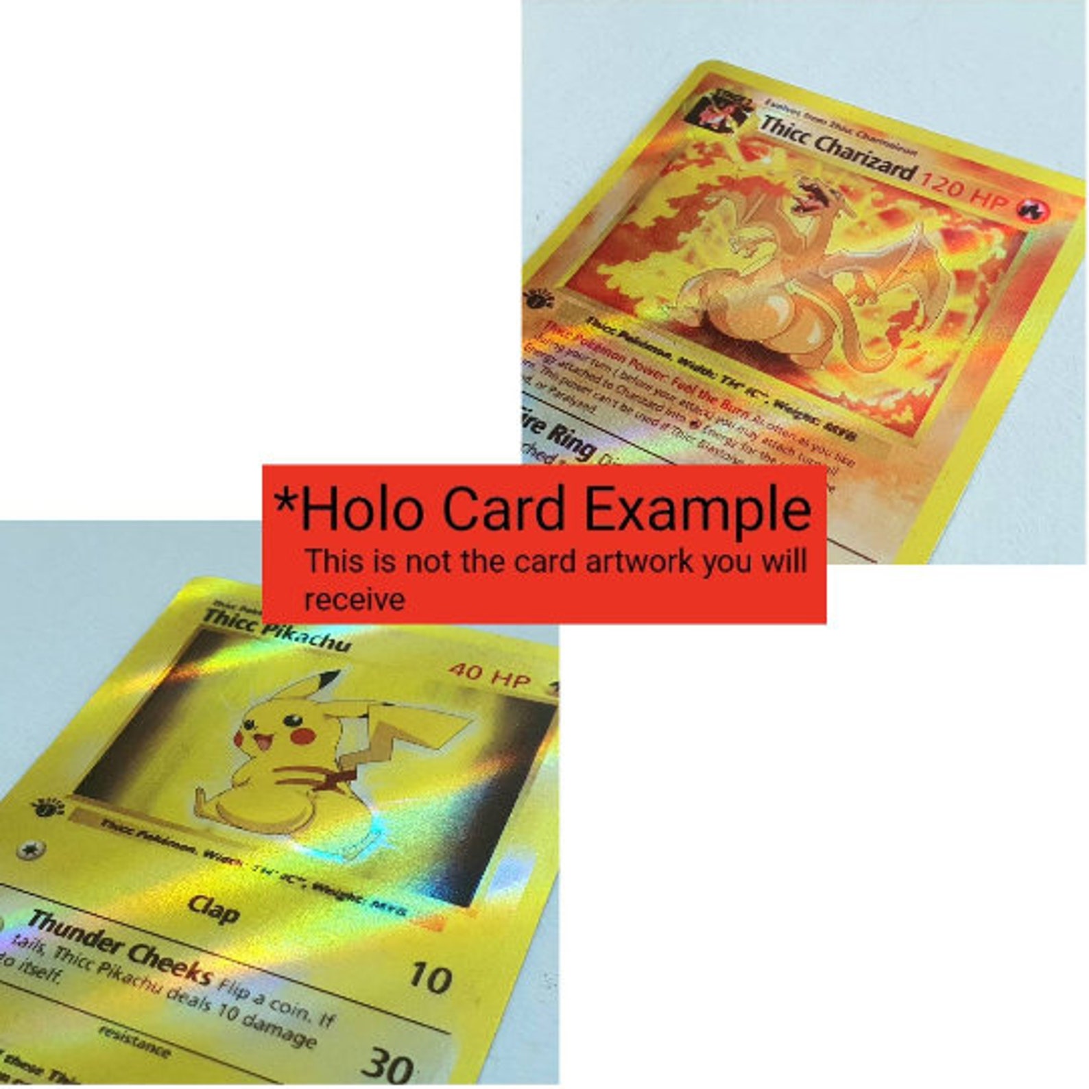 Thicc Blastoise Holographic Custom Made Pokemon Card Etsy Uk