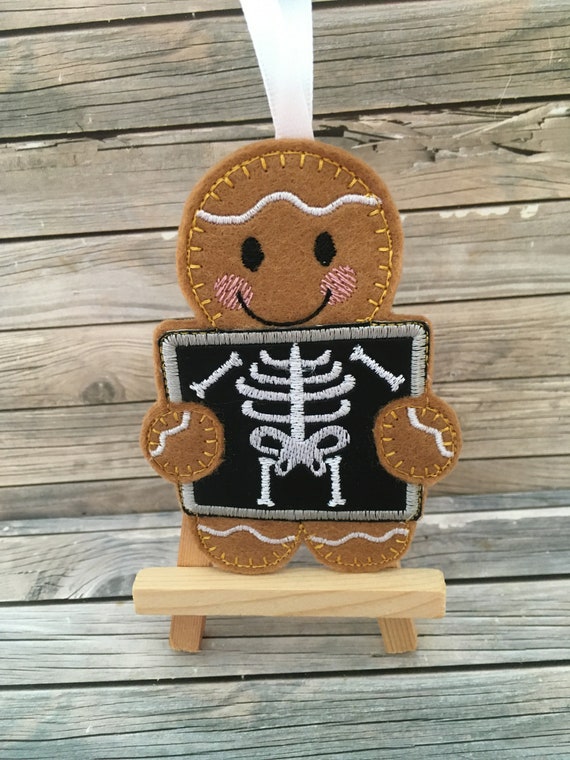 Gingerbread Radiographer With X-ray | Etsy