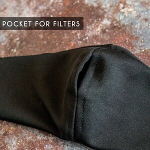 Structured Neoprene Face Mask W/ Pocket Filter Size S/M - Etsy
