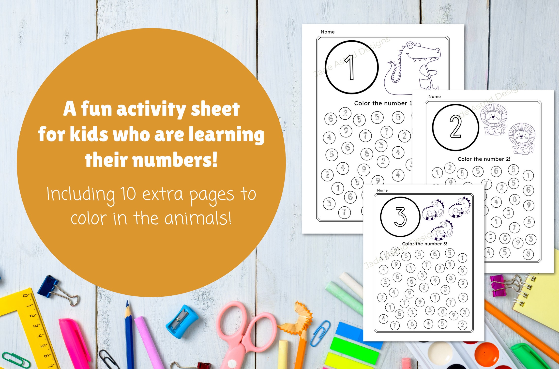 Animal Coloring Sheets | Activity Sheets for Kids | Color and Find the ...