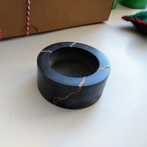 Kintsugi Candle Holder, Candlestick Holder, Kintsugi Set, Housewarming ...