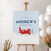 Airplane Birthday Welcome Sign - Personalized Aviation Theme Party ...
