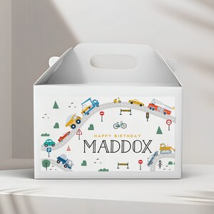 Transportation Birthday Table Sign - Trucks and Cars Theme Party Decor ...