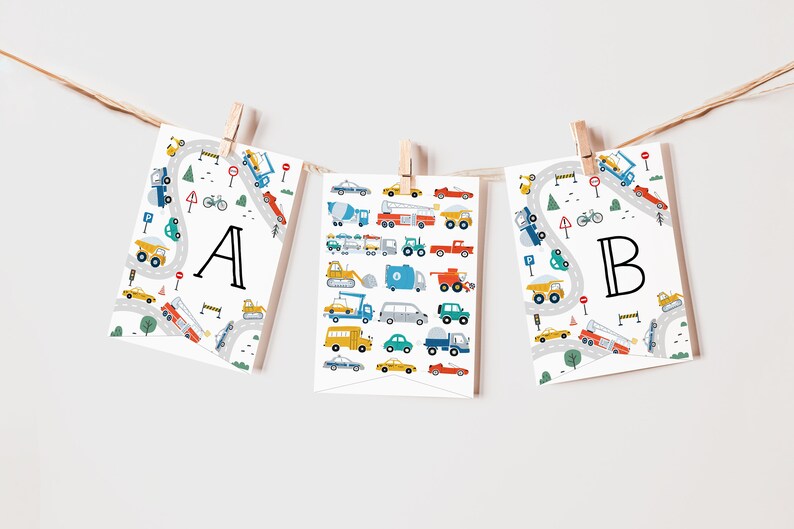 Transportation Birthday Party Time Capsule Trucks and Cars Memory Box ...