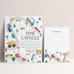 Transportation Birthday Welcome Sign: Editable Vehicle Theme Party ...