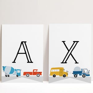 Transportation Birthday Table Sign: Editable Vehicle Theme Party Decor ...