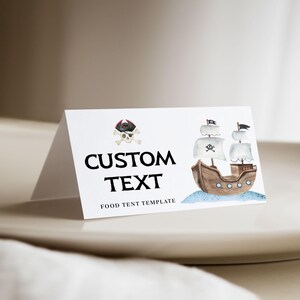 Pirate Birthday Welcome Sign - Ahoy Matey - Nautical Adventure Theme ...