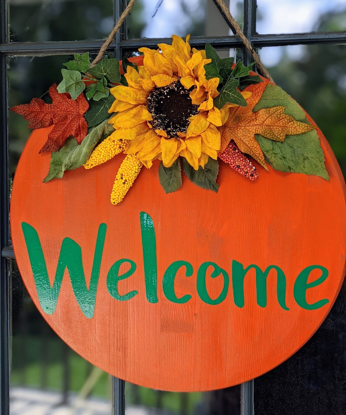 Fall Welcome Sign Welcome Sign Door Hanger Fall Decor - Etsy