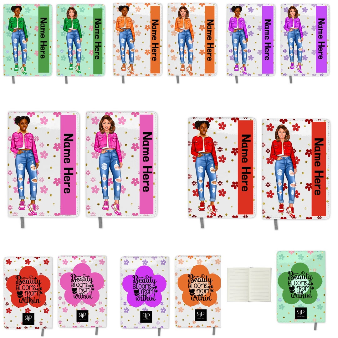 Personalized Journal for Teenage Girls Customizable Diary for Thoughts ...