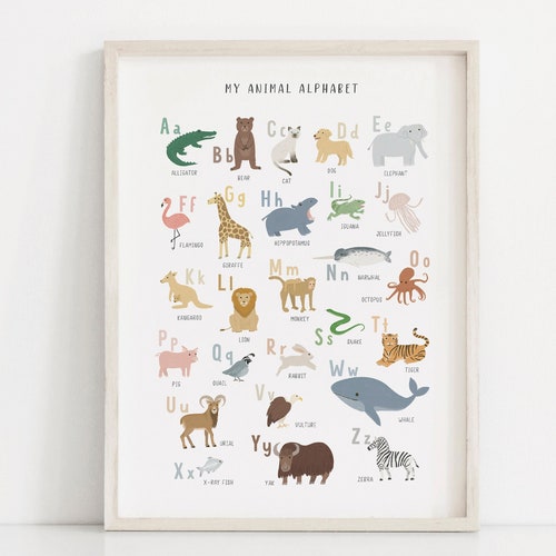 PRINTABLE Colors Poster for Kids Crayons Nursery Educational - Etsy