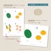 PRINTABLE Fruit&vegetable Number 1-20 Flashcards for Kids, Learning ...