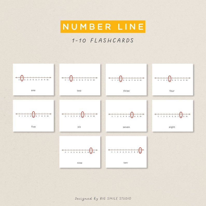 BUNDLE Number Sense Flashcards Printable for Kids Learning | Etsy