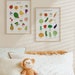 PRINTABLE Fruits and Vegetables Poster for Kids, Set of 2, Classroom ...