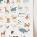 PRINTABLE Animal Alphabet Poster for Kids, Alphabet Educational Poster ...