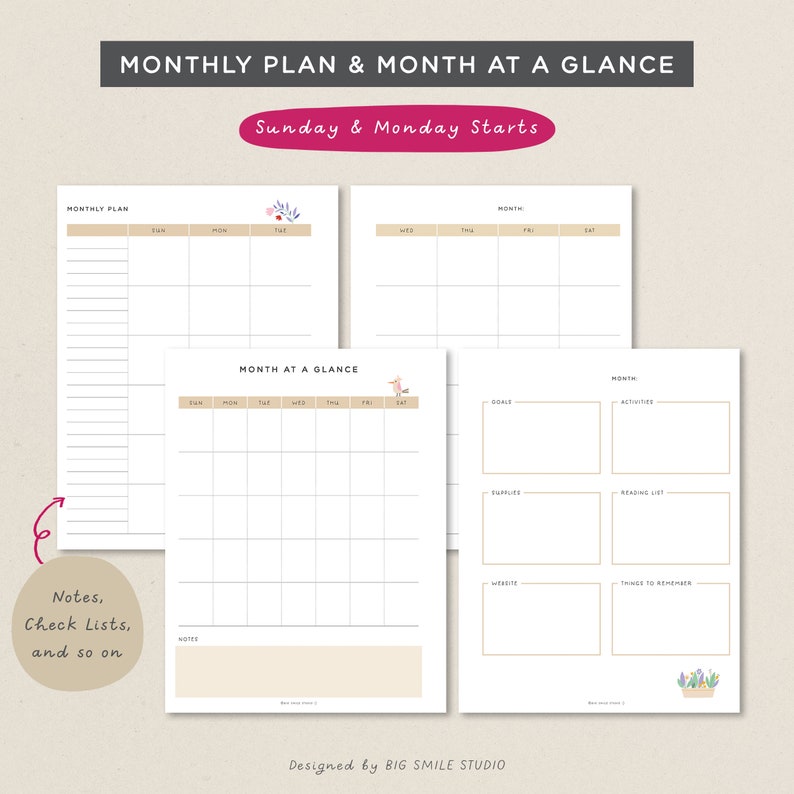 PRINTABLE Homeschool Planner Teacher Lesson Planner - Etsy