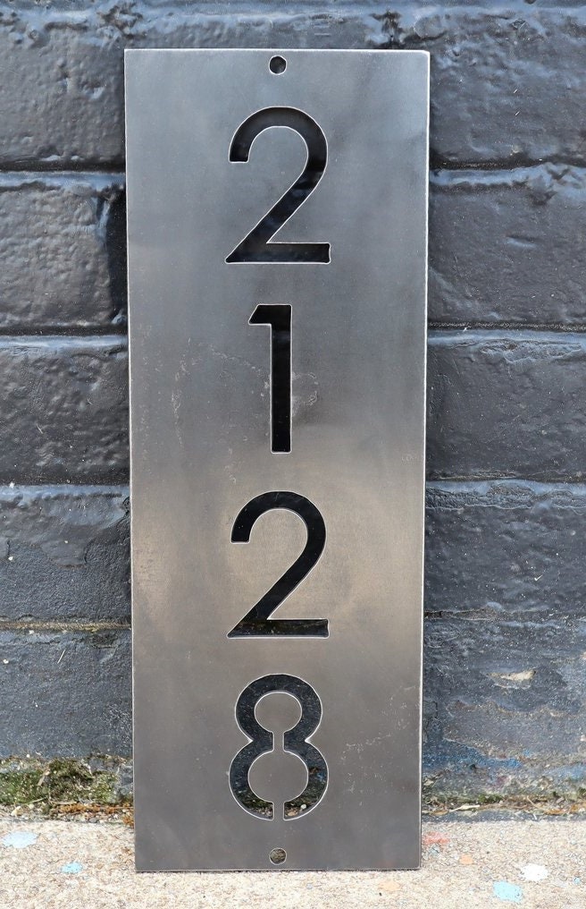 Custom Metal Address Sign | Etsy