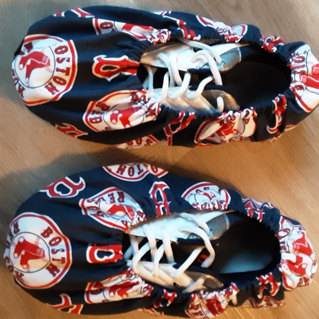 Boston Red Sox Design Bowling Shoe Covers - Etsy