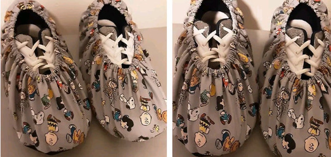 Charlie Brown Design Bowling Shoe Covers - Etsy