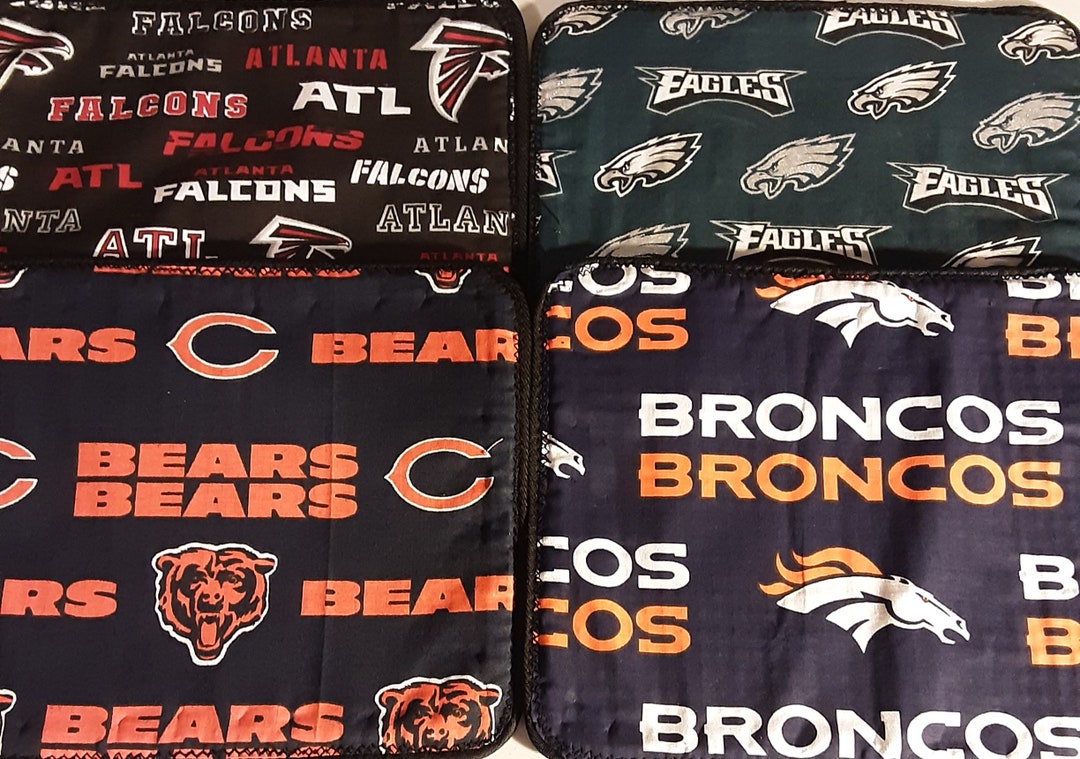 Computer Mouse Padsshammy Broncos, EAGLES, Chicago BEARS, Falcons ...