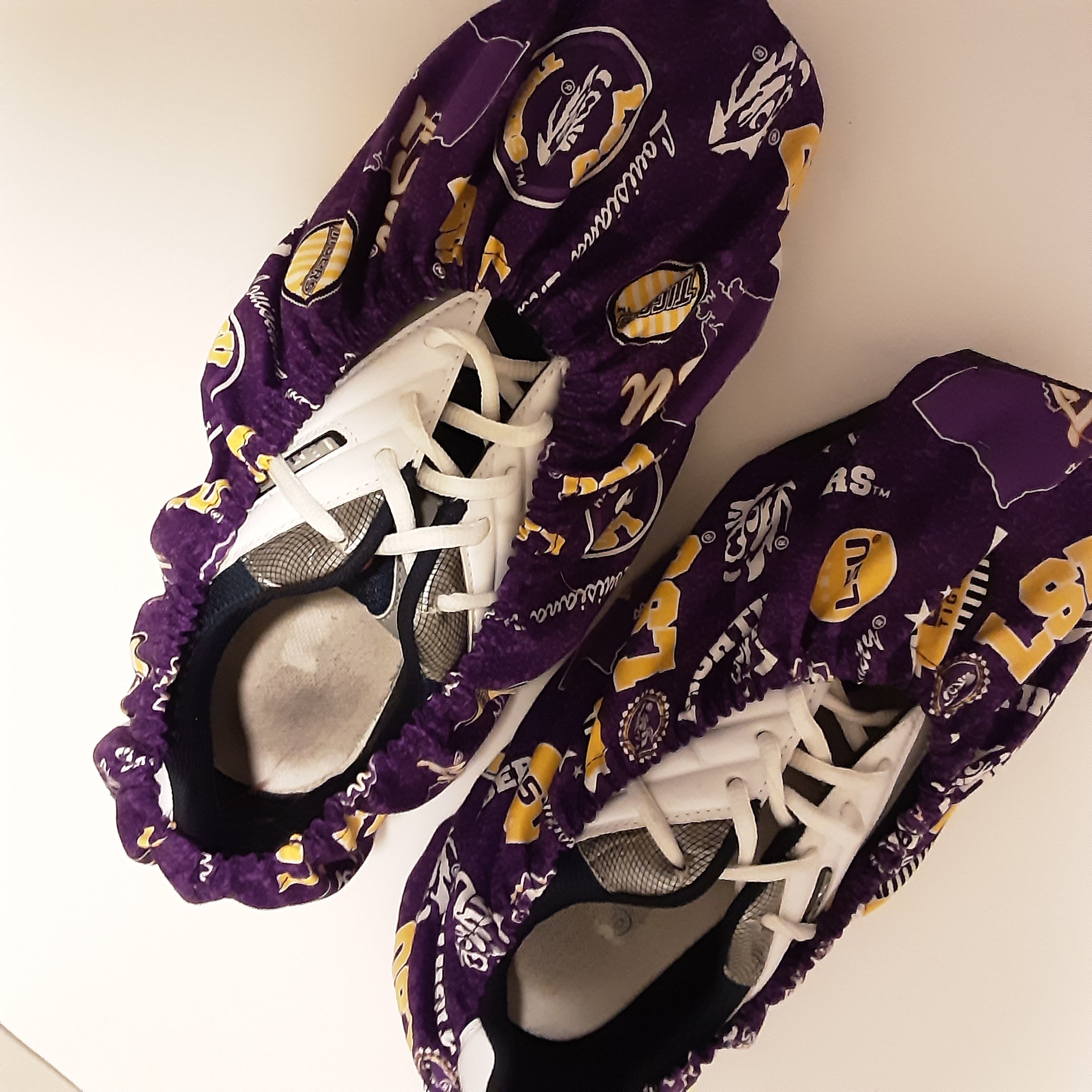 LSU Design Bowling Shoe Covers - Etsy