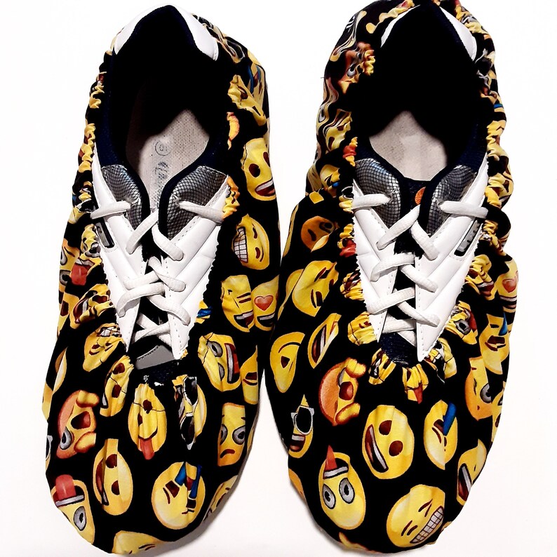 Emoji Design Bowling Shoe Covers - Etsy