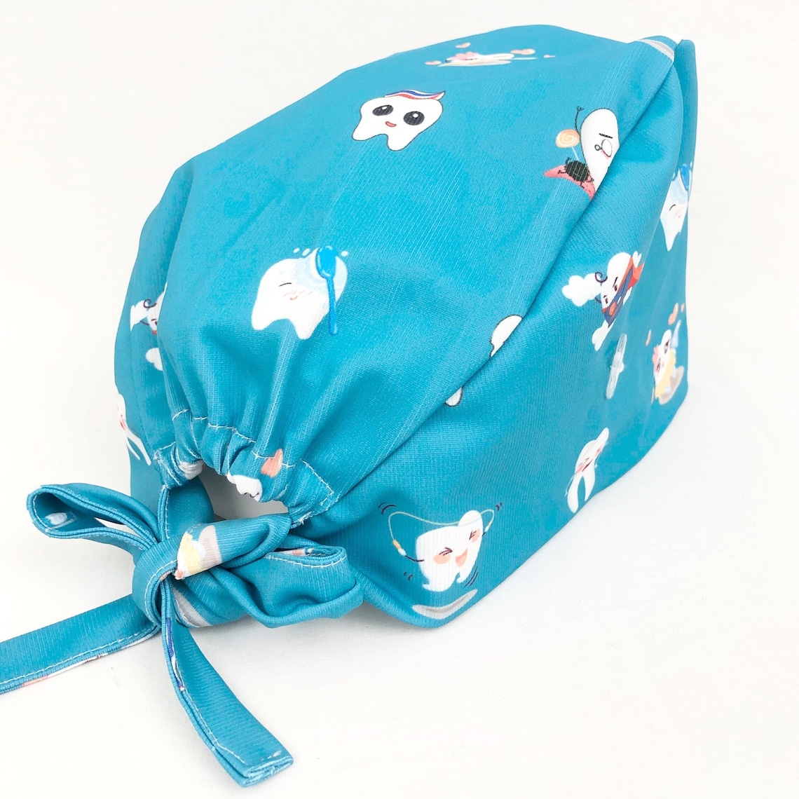 Dentist Scrub Cap Dentistry Tooth Print Surgical Hat Dental | Etsy