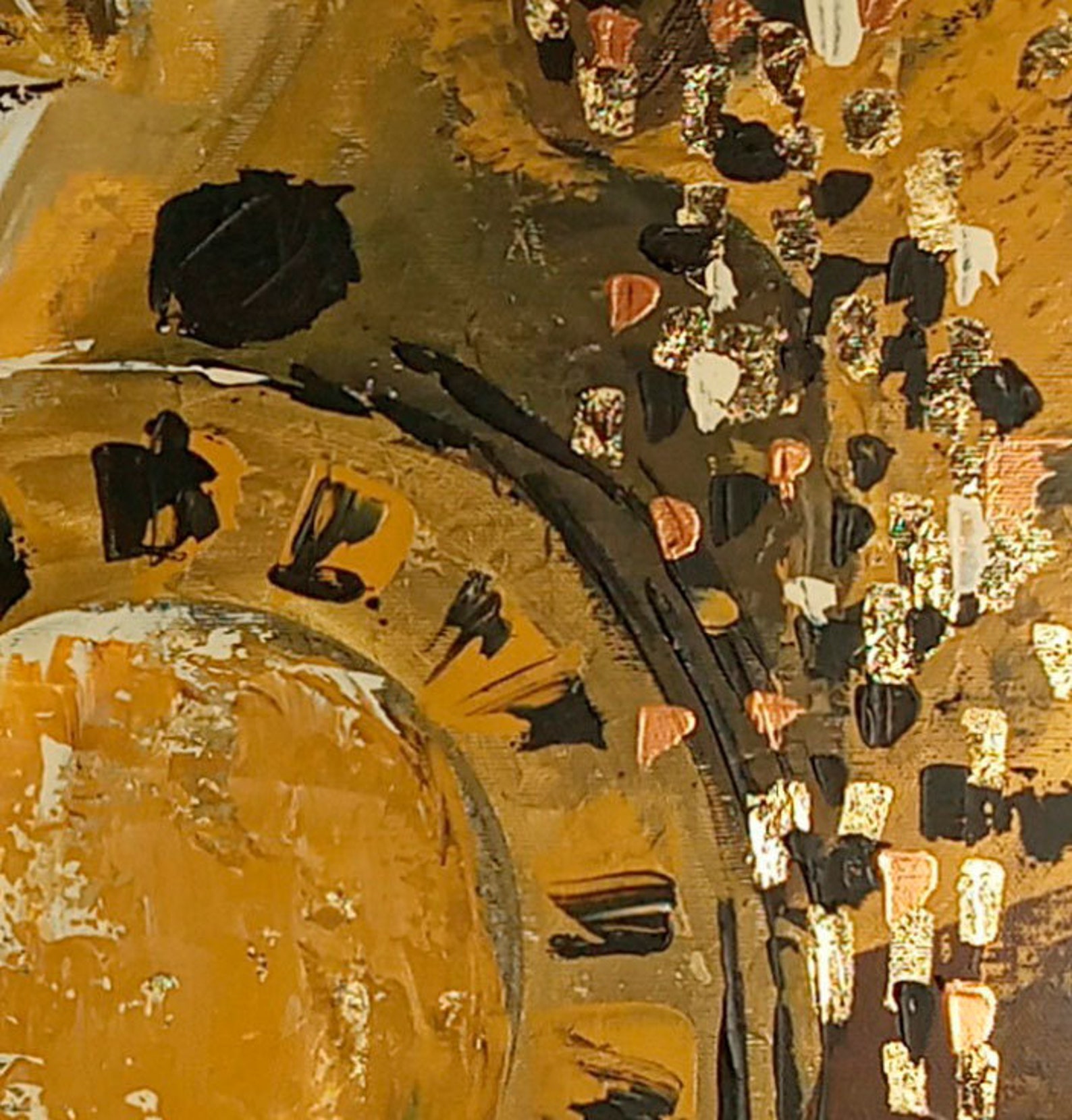 Aliens Original Modern Painting Abstract Oil Painting on | Etsy