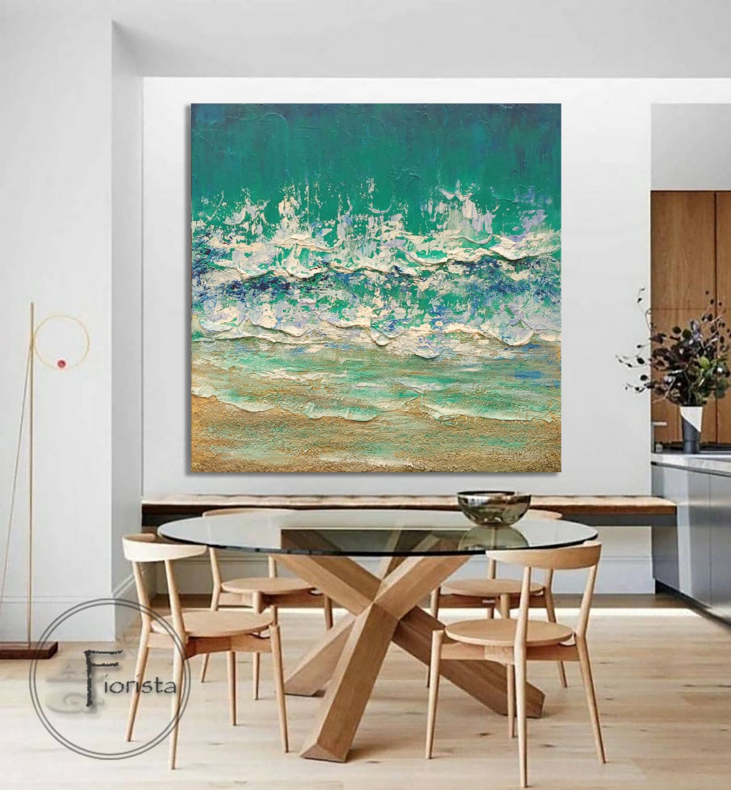3D Ocean Art, Ocean Painting, Sea and Beach, Seascape, Beach Painting ...