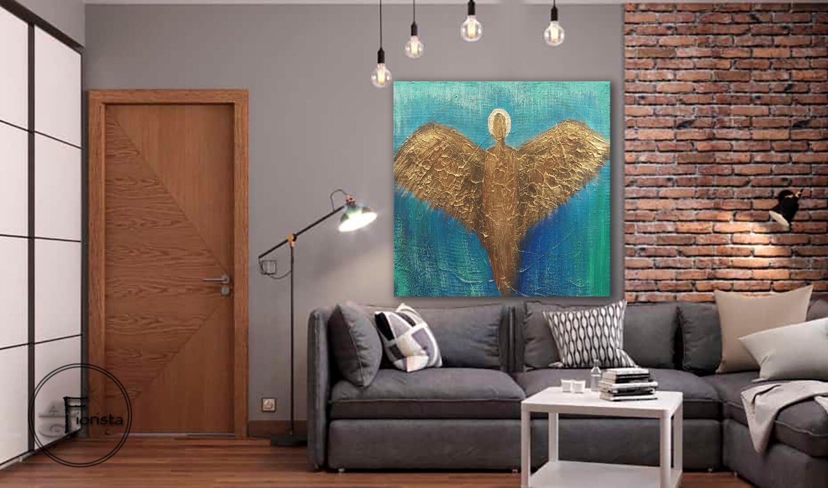 Angel Art, Angel Wings Texture, 3d Gold Art, Religious Art, Guardian ...
