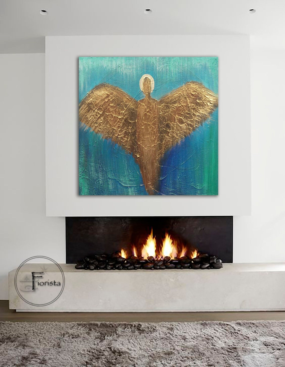 Angel Art, Angel Wings Texture, 3d Gold Art, Religious Art, Guardian ...