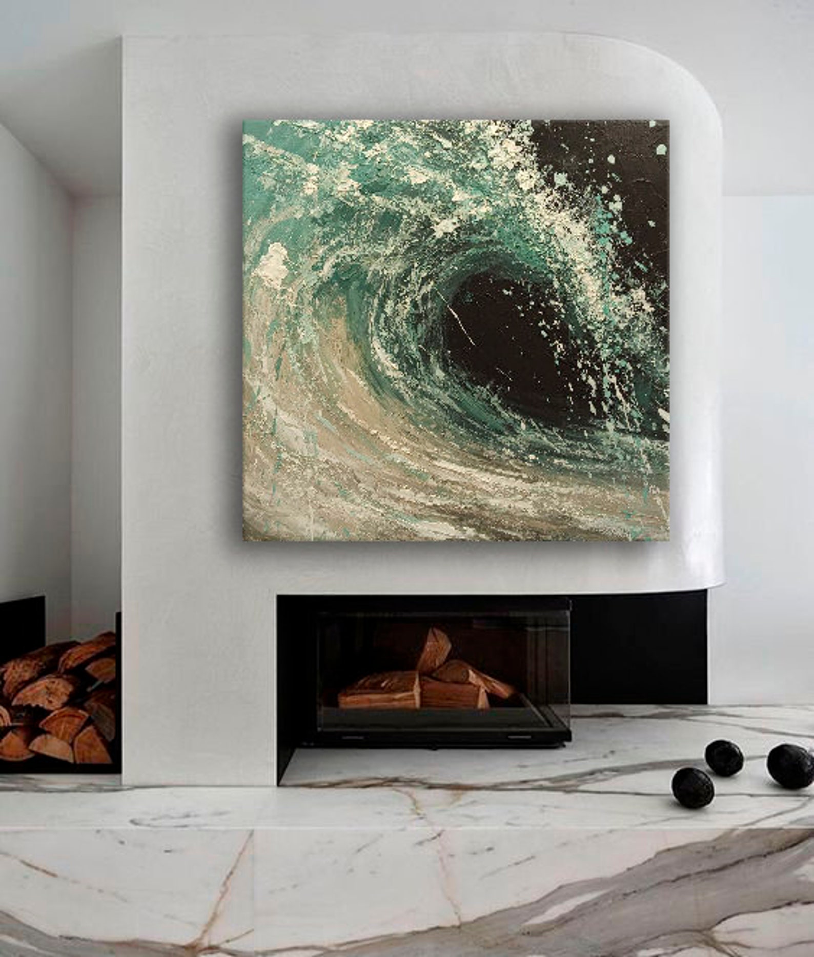 Ocean Wall Art Ocean Art Beach Decor Unique Beach Decor | Etsy
