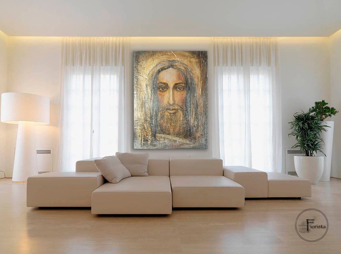 Christ Art Religious Art Christian Wall Art Spiritual Wall - Etsy