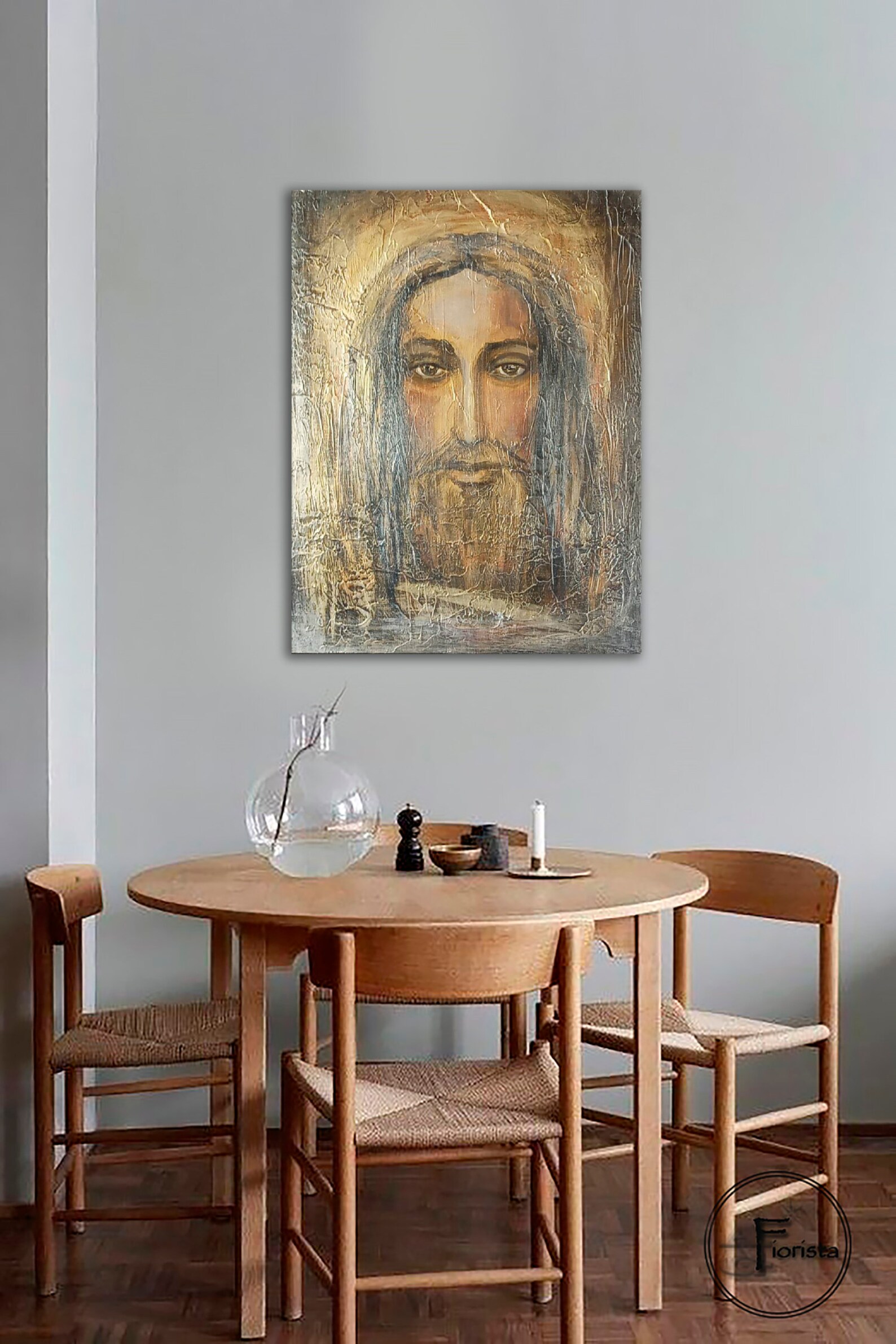 Christ Art Religious Art Christian Wall Art Spiritual Wall | Etsy