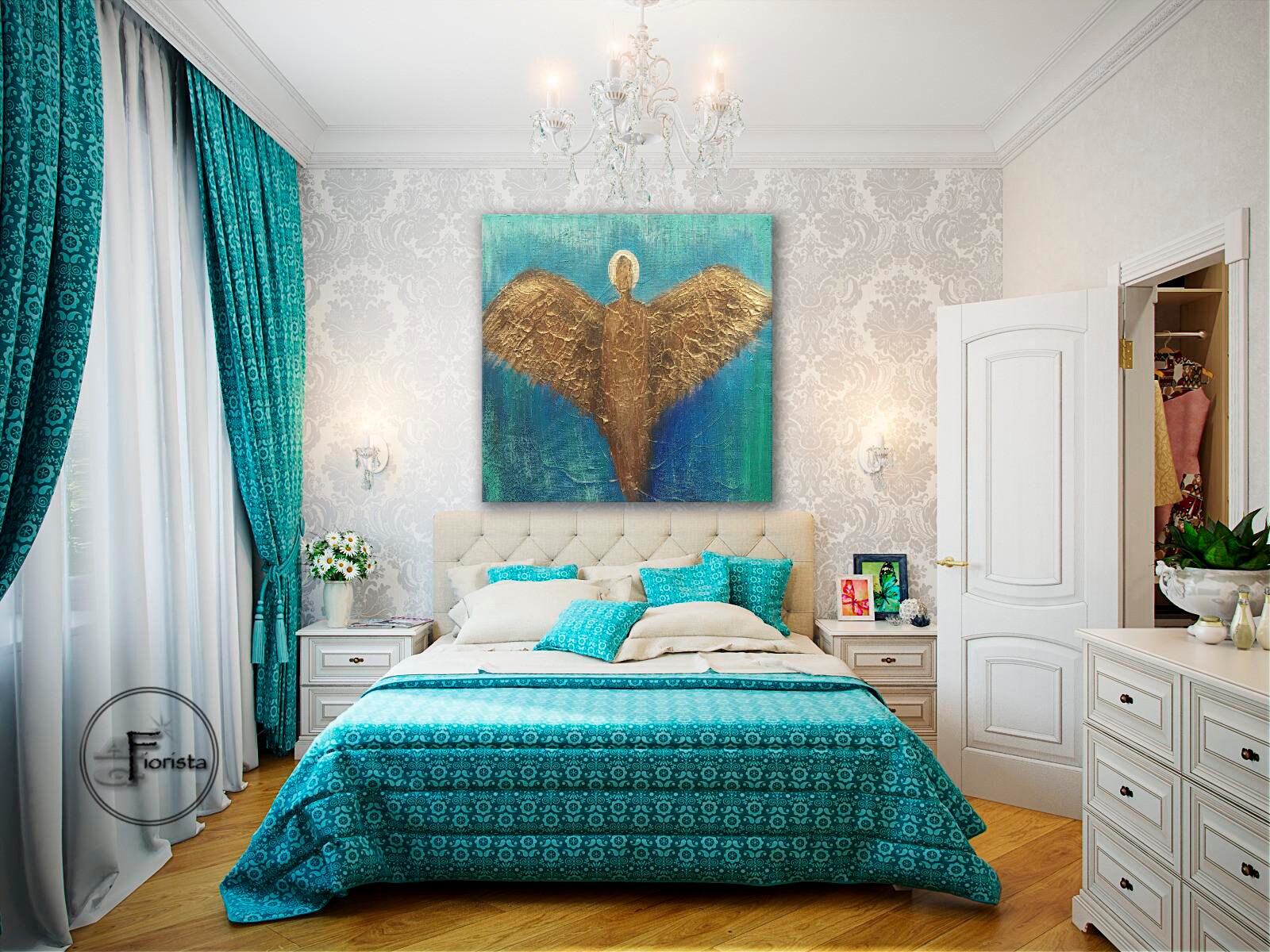 Angel Art, Angel Wings Texture, 3d Gold Art, Religious Art, Guardian ...