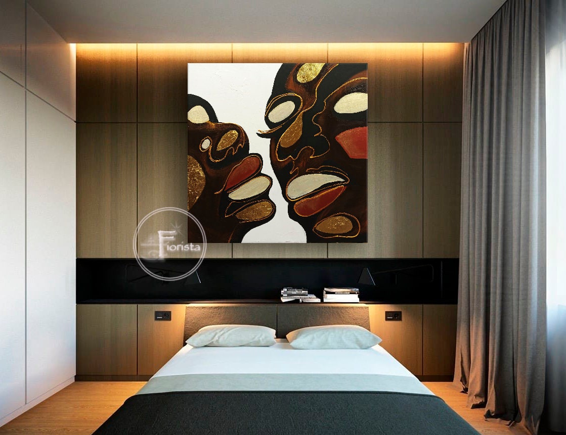 African Art Abstract Painting Figurative Art Minimalism - Etsy