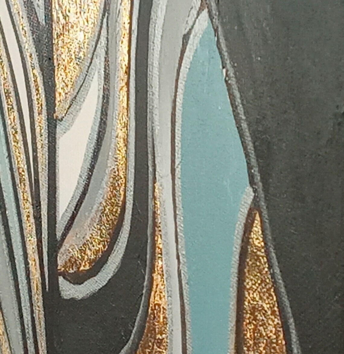 Fern Original Abstract Painting Wall Painting Modern Home and - Etsy