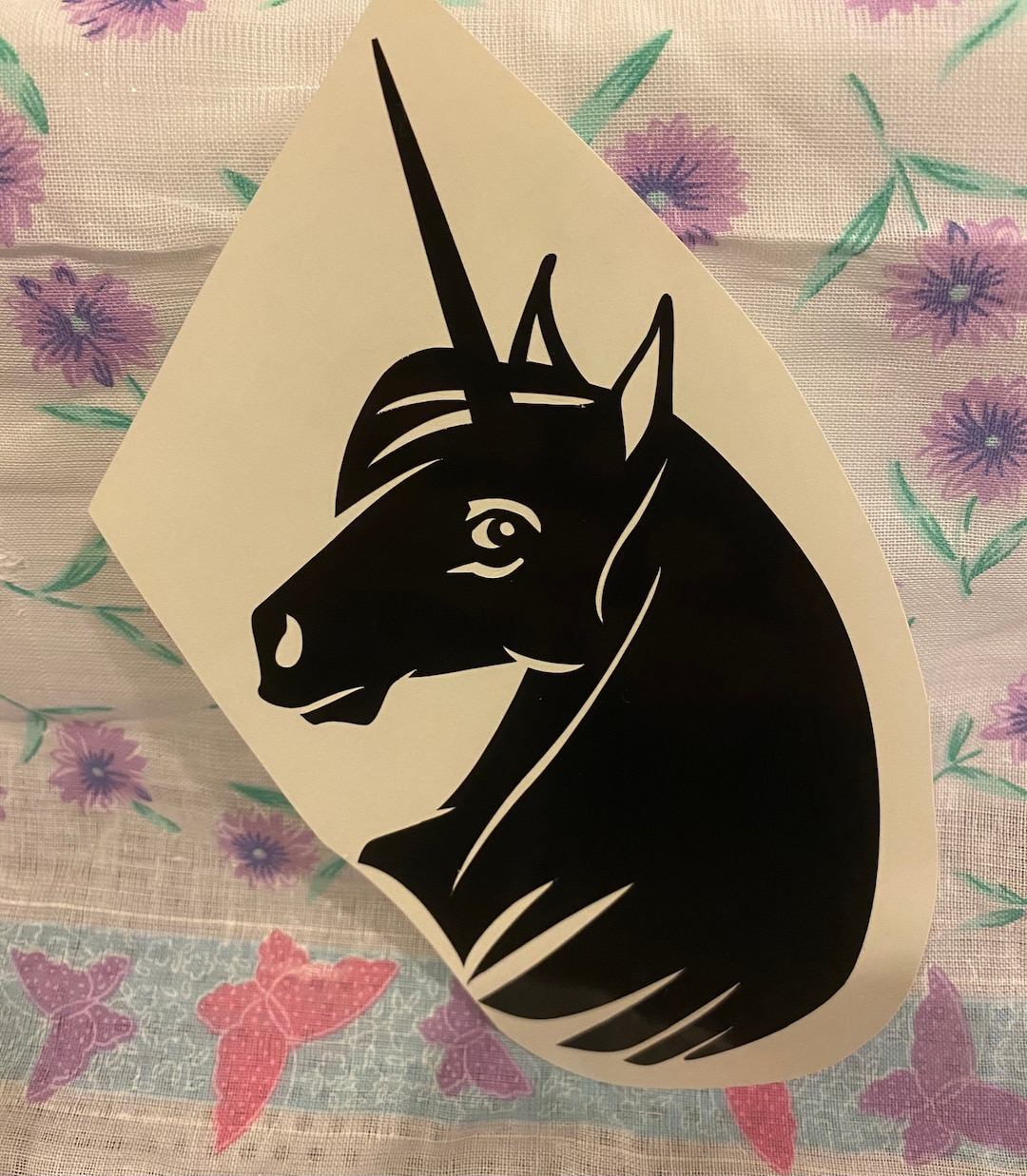 Unicorn Vinyl Decal - Etsy